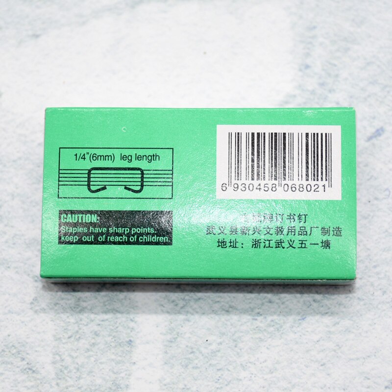 1000/box silver metal staples office stationery 3r... – Grandado