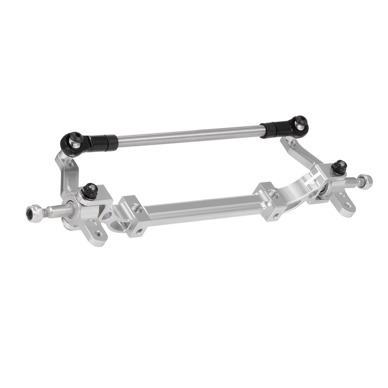 Silber Metall Vorderachse Lenkung Stange Verknüpfu... – Grandado