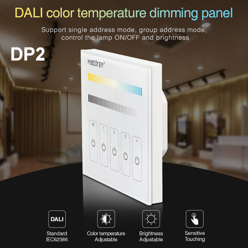 MiBOXER DALI 86 touch panel single color/CCT/RGB+C... – Vicedeal
