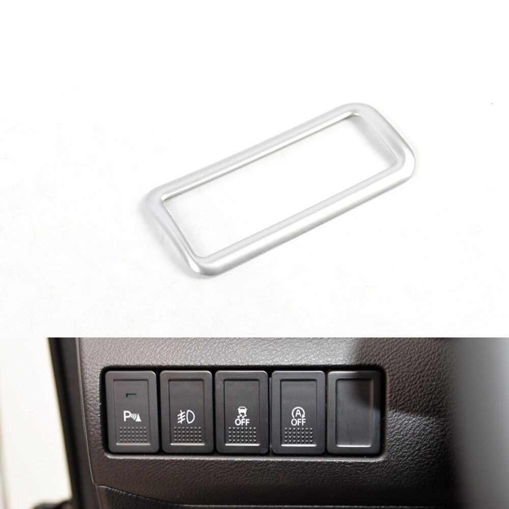 Chrome Front Head Light Switch Frame Trim Cover For Suzuki Vitara Car ...
