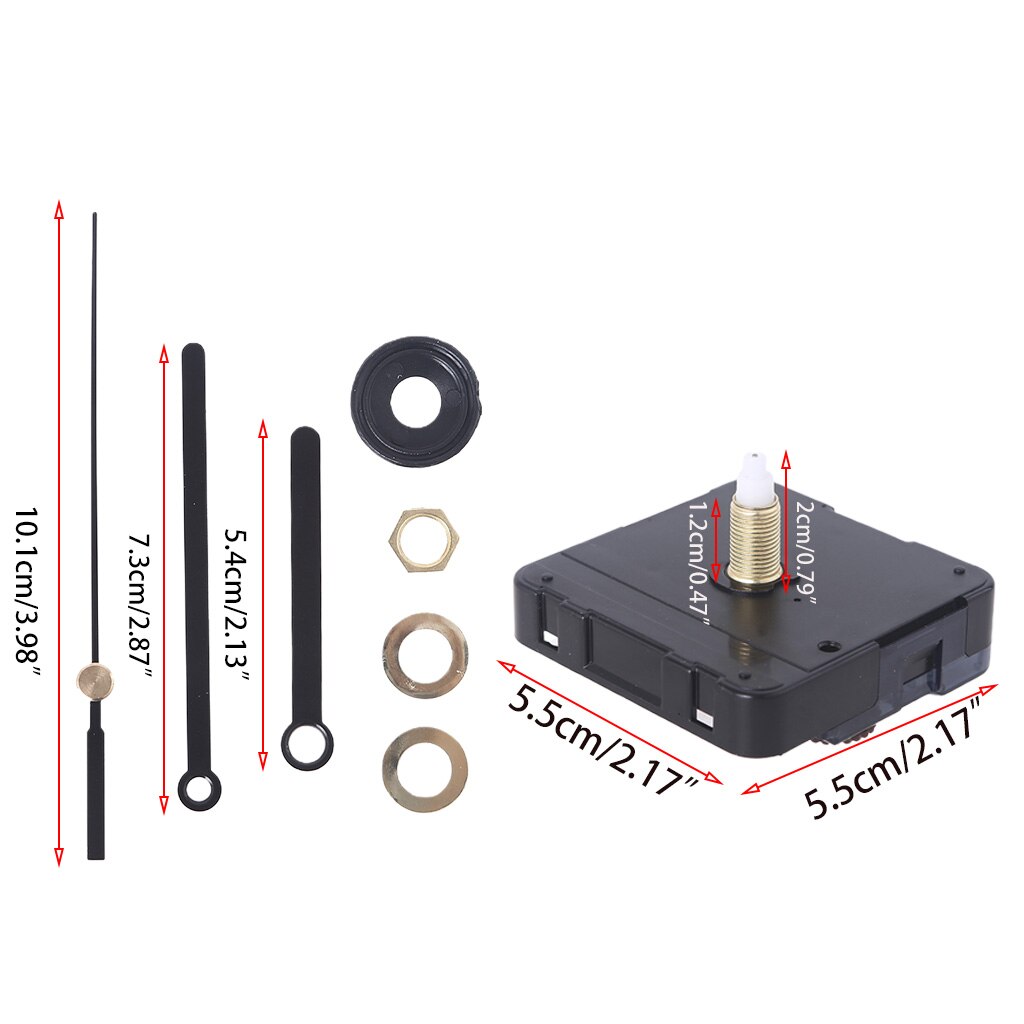 Quartz Wall Clock Motor Movement Mechanisms Silent... – Grandado