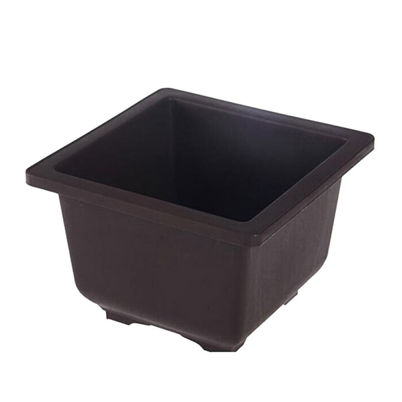 Plastic Retro Flower Pot Square Simple Succulent P... – Grandado