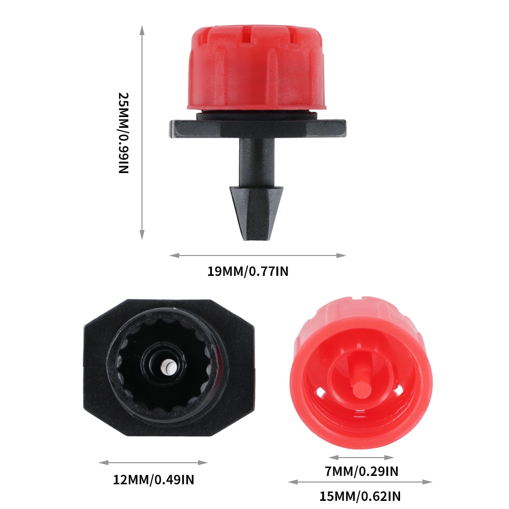 15M DIY Sprinkler Drip Irrigation System 164PCS Au... – Grandado