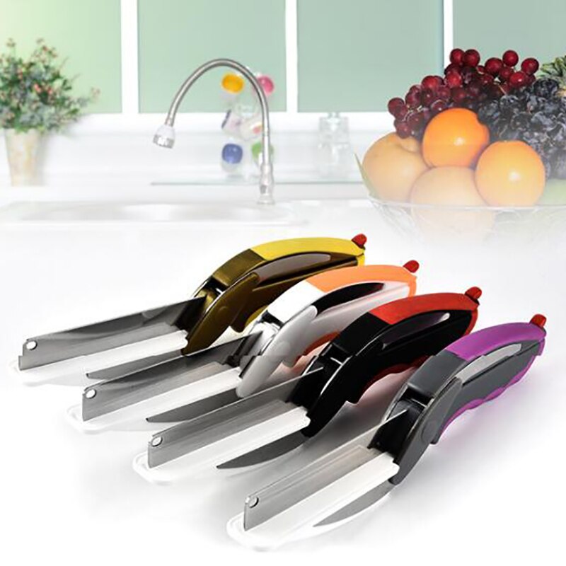 Slicing Knife Kitchen Cutter Scissors Spice Cutter... – Vicedeal