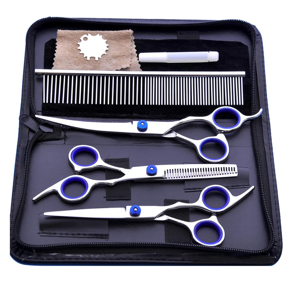 Dog Shears Pet Dog Hair Cut Scissors Set Stainless... – Grandado