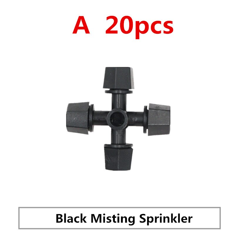 Black 4-Ways Misting Sprinkler Automatic Watering ... – Grandado