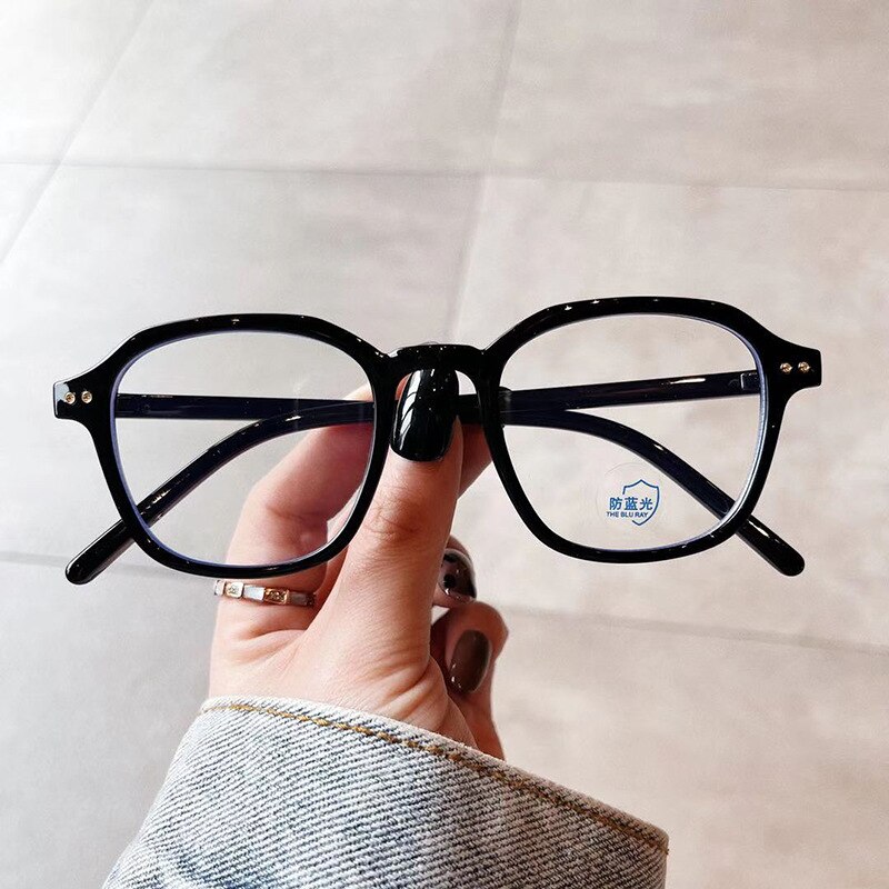VWKTUUN Irregular Eye Glasses Frame Women Men Myop... – Grandado