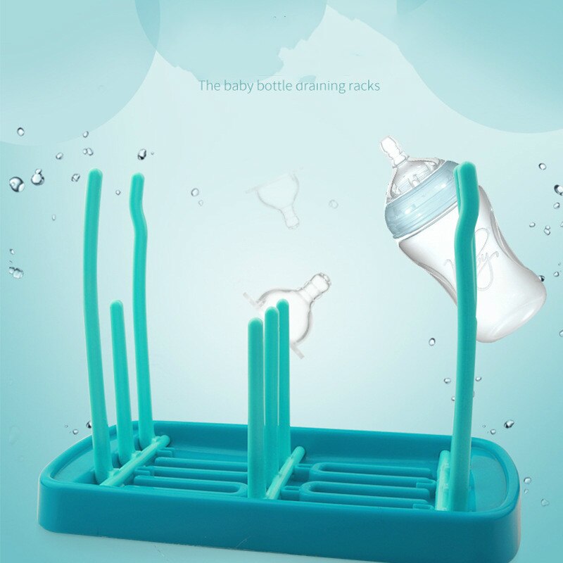 Baby Bottle Dry Rack Bottle Drain Drying Racks Blu... – Vicedeal