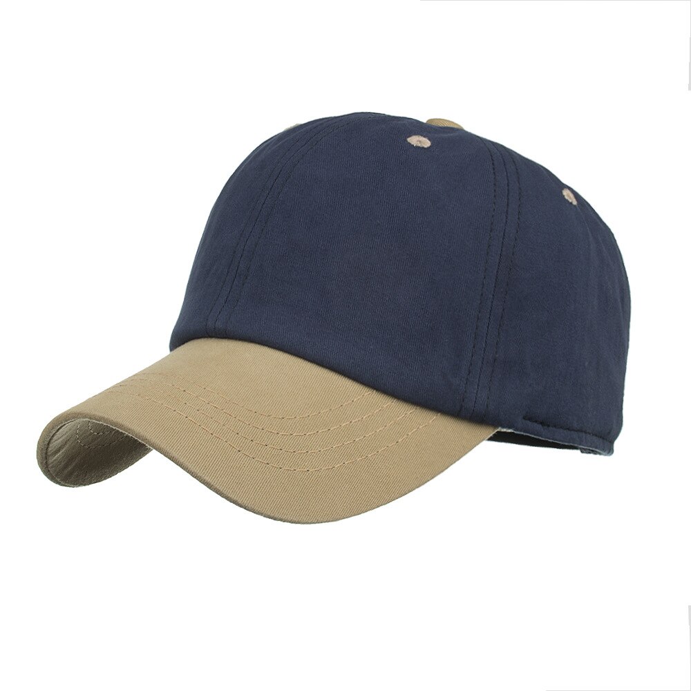 [RoxCober] Leisure Two Color Splice Baseball Cap g... – Grandado