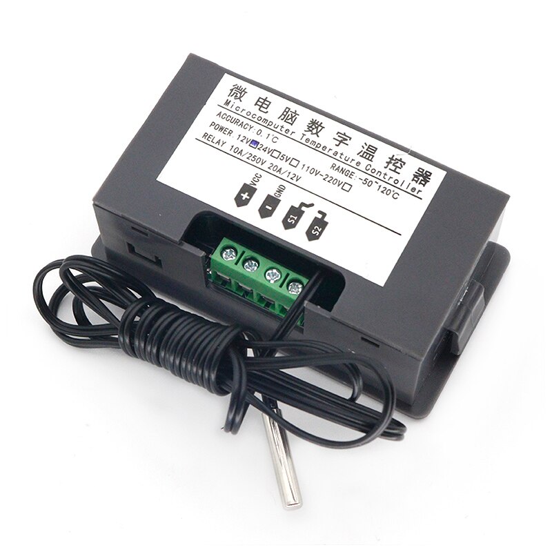 W3230 DC 12V 24V 110V 220V AC Digital Temperature ... – Grandado