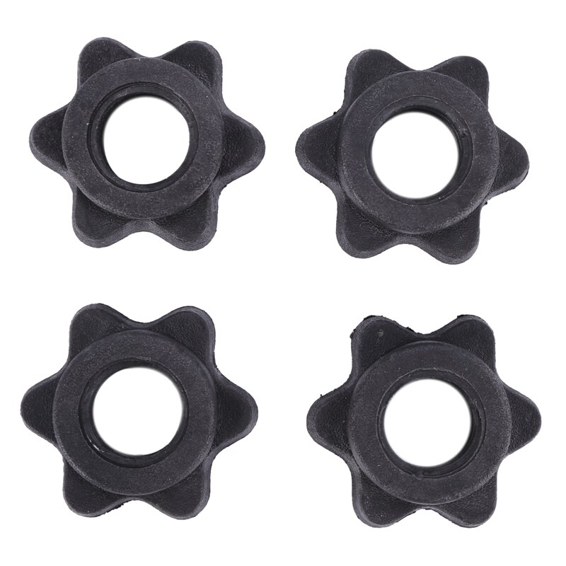 2 Pairs Dumbbell Hex Nut,Dumbbell Rod Nut,Spinlock... – Vicedeal