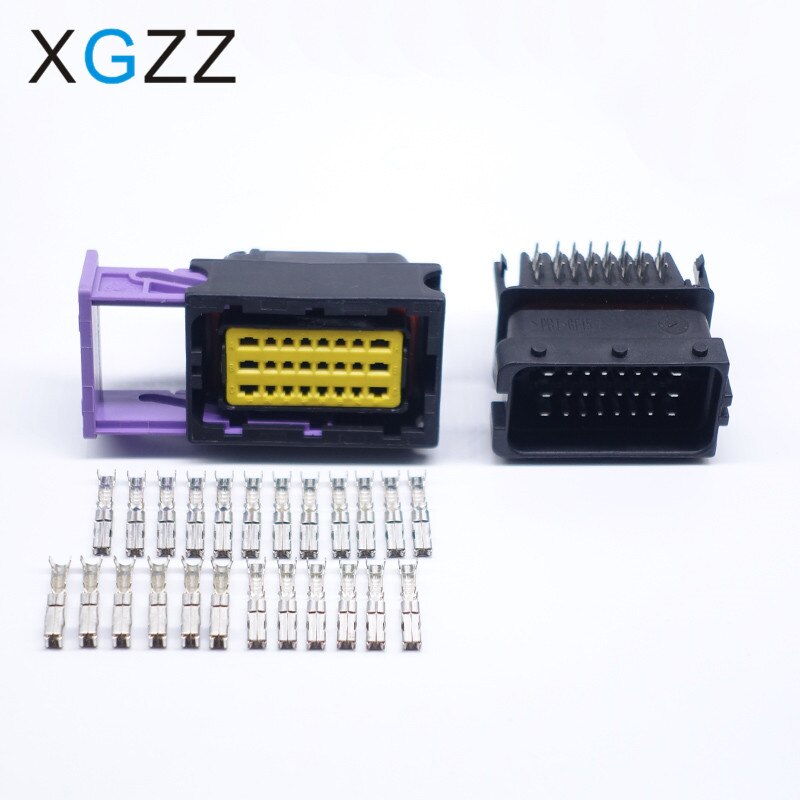 5 Set FCI ECU Connector 24 Pin 24 Way Male And Fem... – Grandado