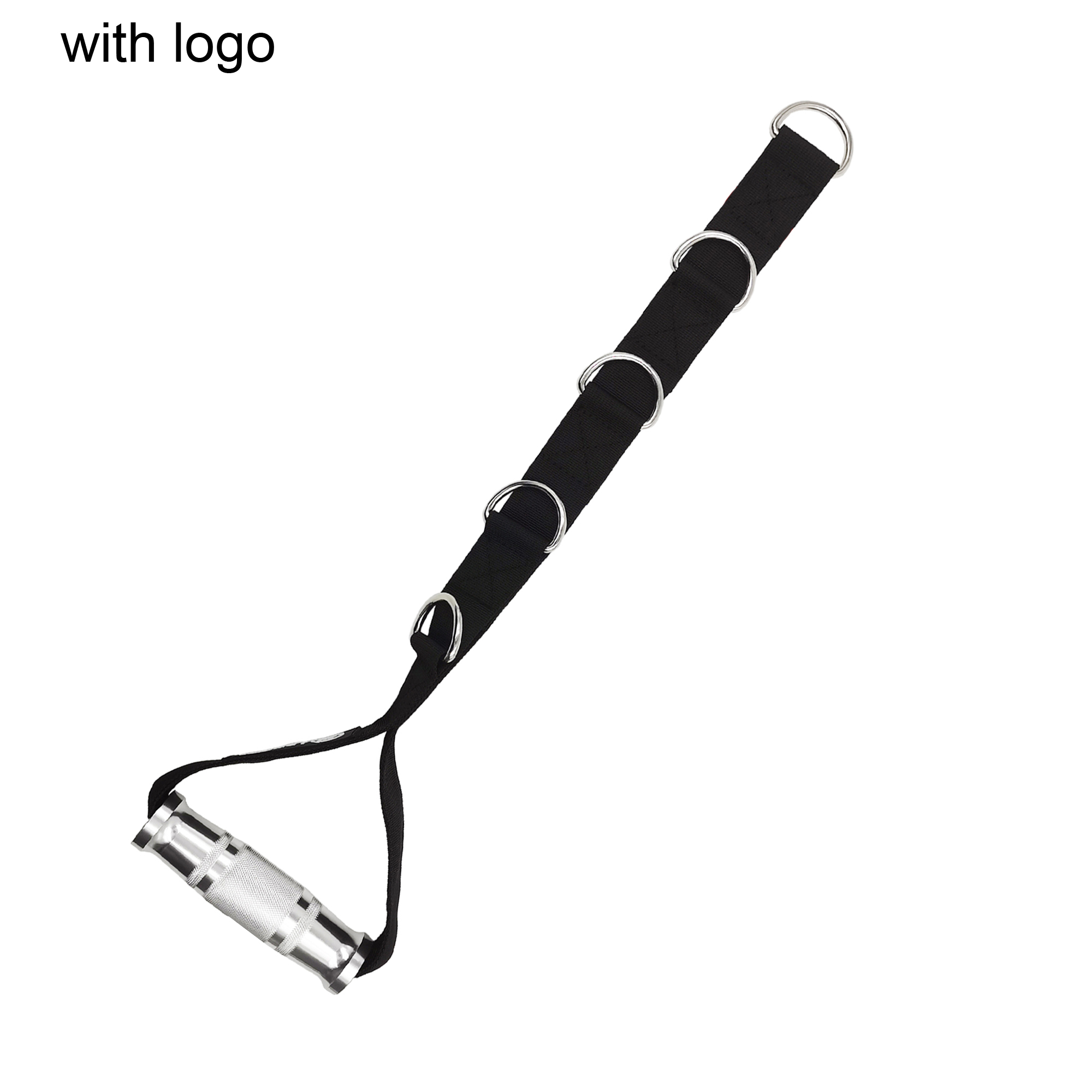 Fitness Adjustable Metal Gym Handle with 5 D-Rings... – Grandado