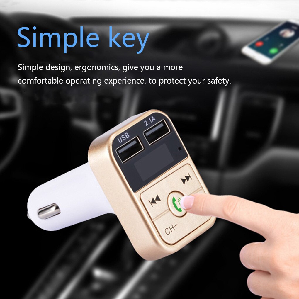 Auto Telefoon Oplader Draadloze Bluetooth Car Kit ... – Grandado