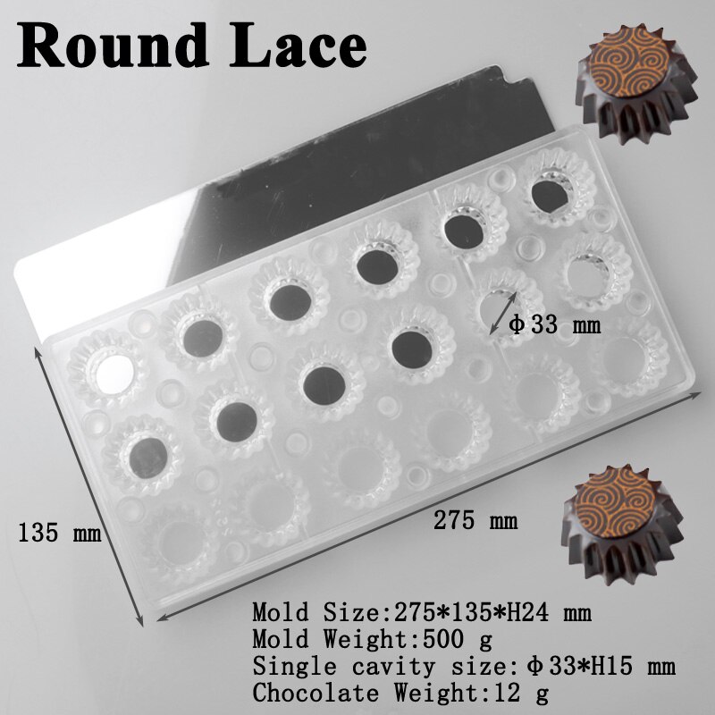 Meibum 7 Styles Polycarbonate Chocolate Mold Magne... – Grandado