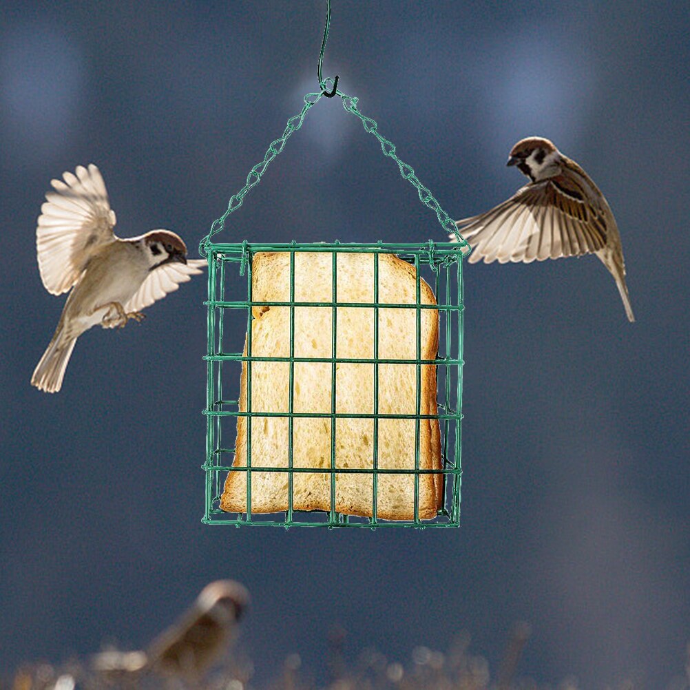 Square Bird Feeder Bird Food Dispenser Hanging Bir... – Vicedeal