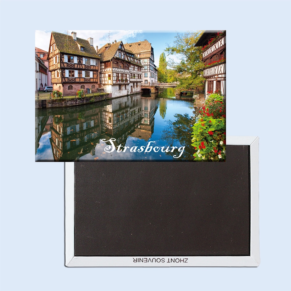 Strasbourg CityView Travel Photo Magnets 21628 Fra... – Grandado