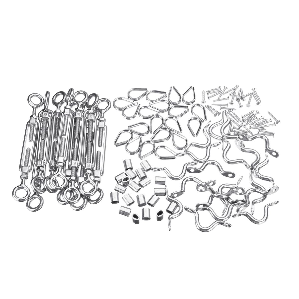 10 Pack 316 Stainless Steel Turnbuckle Balustrade ... – Grandado