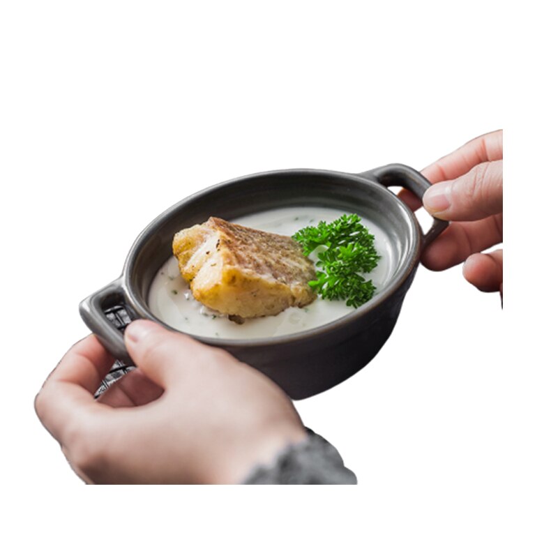 Mini Ceramic Casserole With lid Pudding Pumpkin So... – Grandado