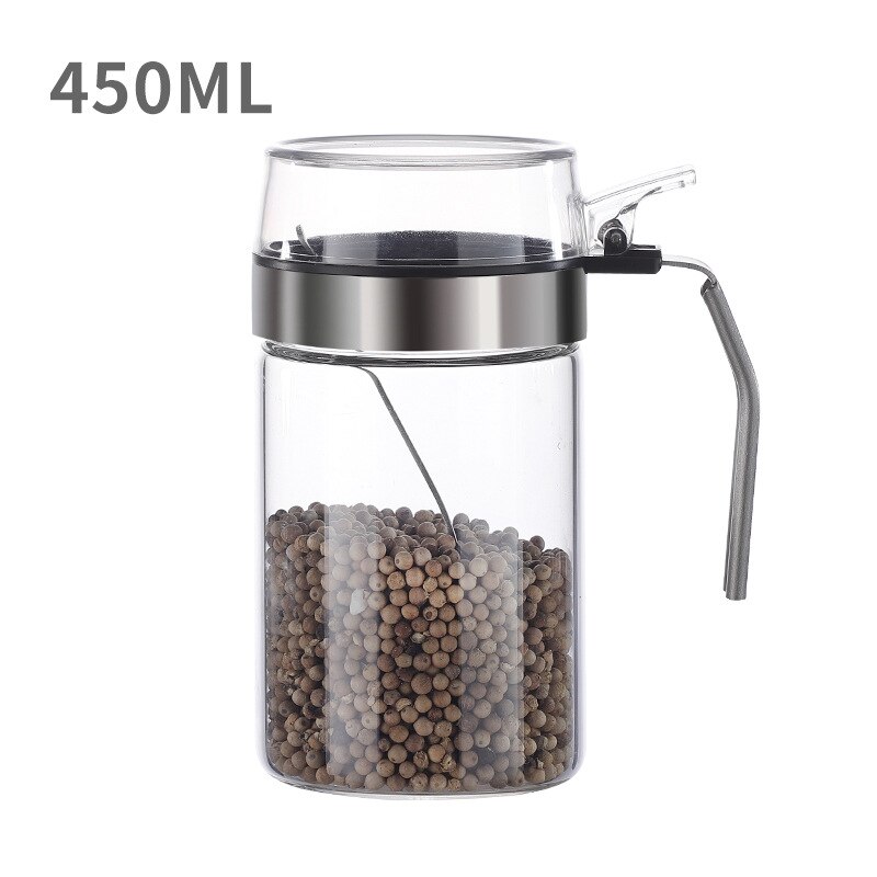 Glass seasoning box salt pot seasoning pot househo... – Grandado
