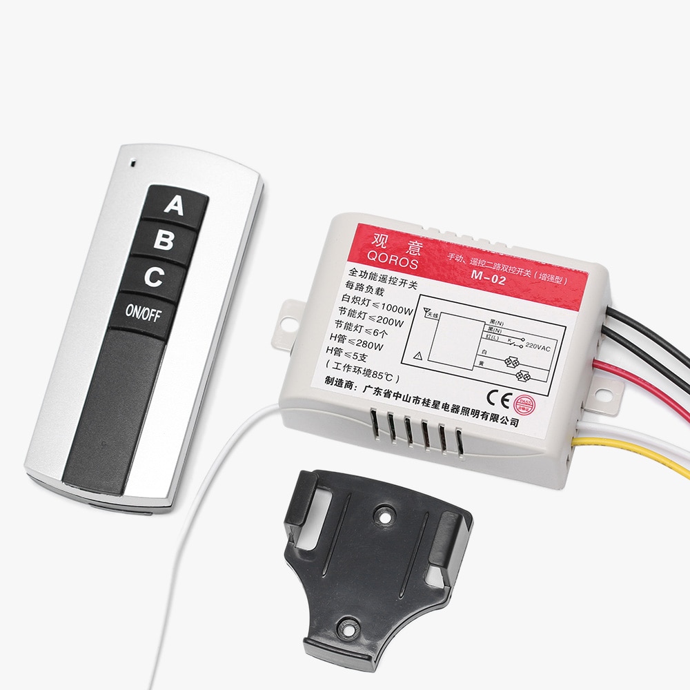 1 PC 1/2/3/4 Manieren ON/OFF 220 V Lamp Licht Digi... – Grandado