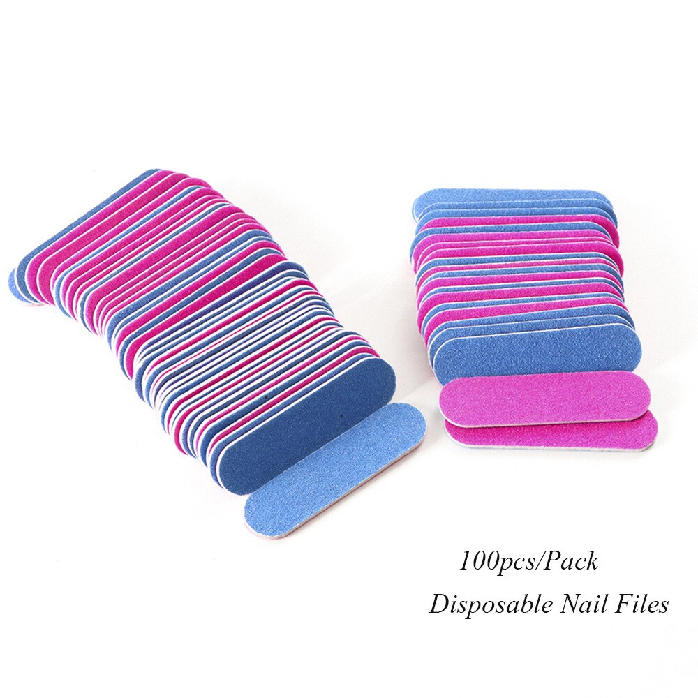 100 Pcs Mini Nail File Disposable Decorative Art T... – Grandado