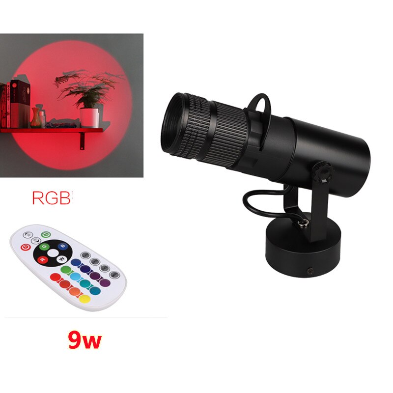 Afstandsbediening Rgb 9W Spots Achtergrond Led Spo... – Vicedeal
