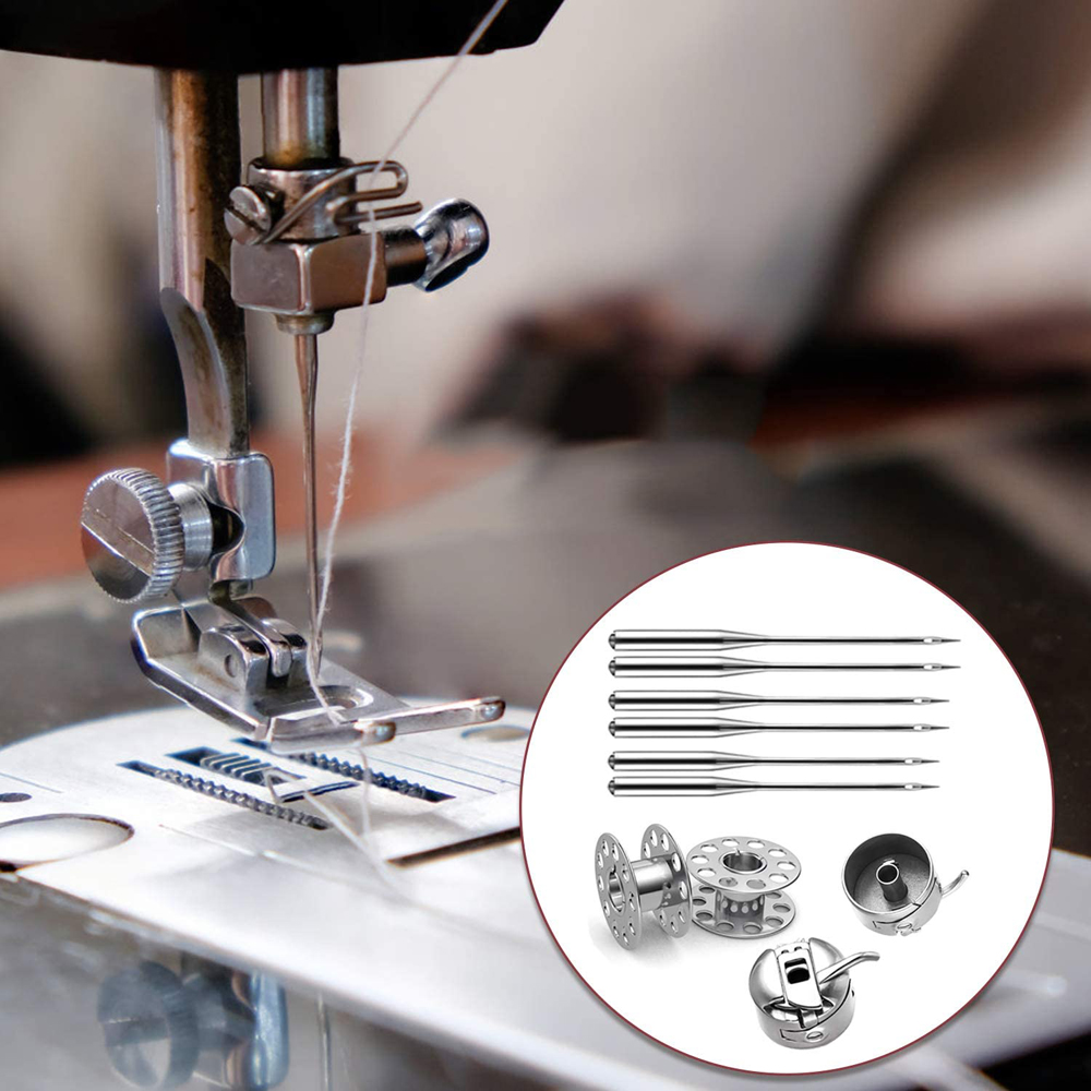 50Pcs Naaimachine Naalden & 10 Naaimachine Klo... – Vicedeal