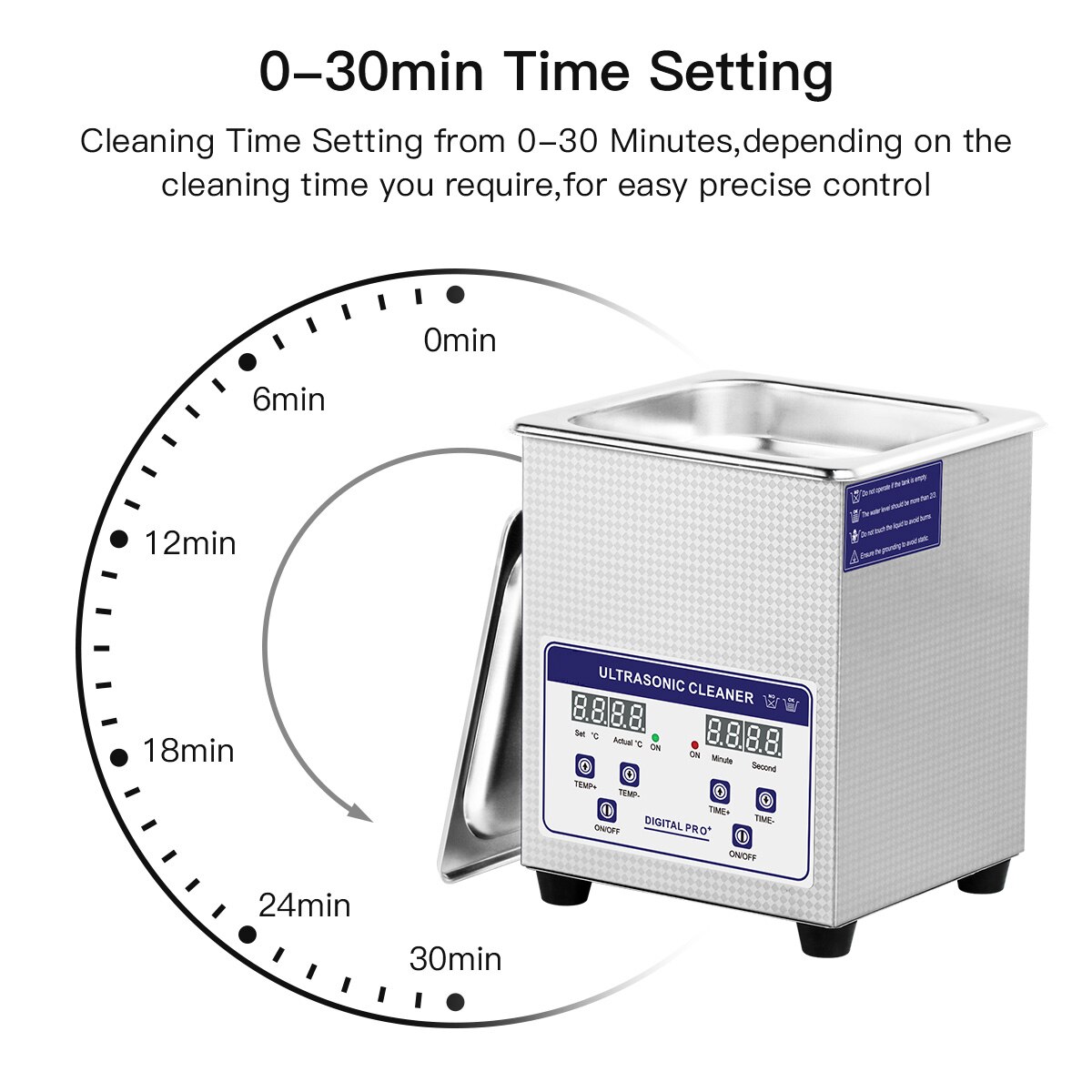Ultrasonic Cleaner 2L 3.2L 120W Household Digital ... – Grandado