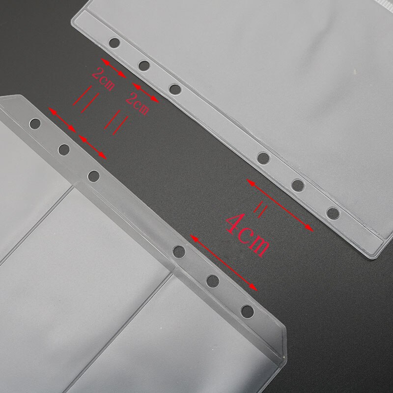 A5 / A6 Pvc 6 Hole Losbladige Map Visitekaartje Za... – Vicedeal