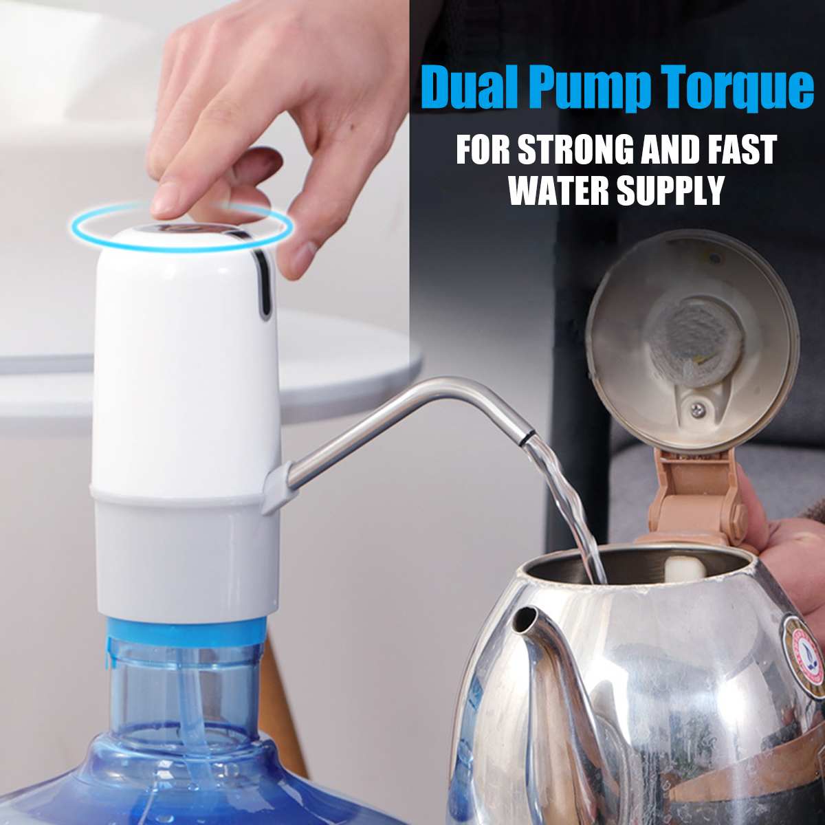 5w usb-lataus vesipullo pumppu annostelija veden p... – Grandado