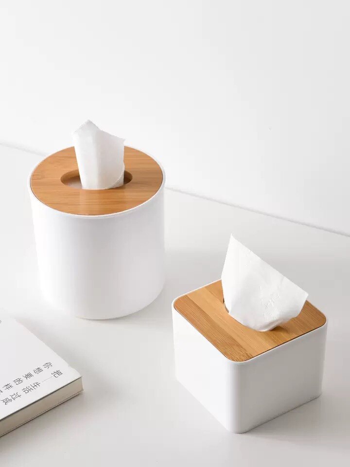Plastic Tissue Box Removable Cover Napkin Holder S... – Vicedeal