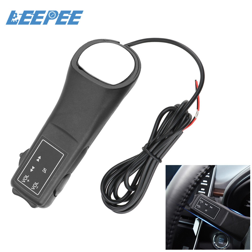 Universal Car Steering Wheel Controller Multi-functional Volume Remote ...