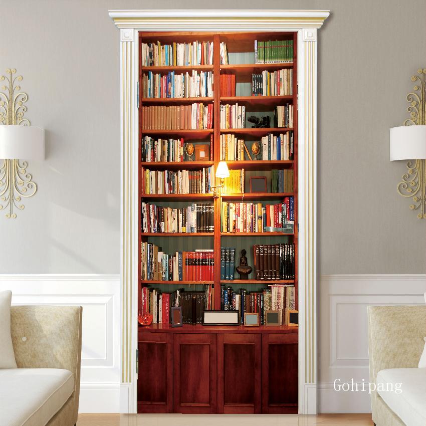 Doors Decoration 3D Wallpaper Modern Self-adhesive... – Grandado