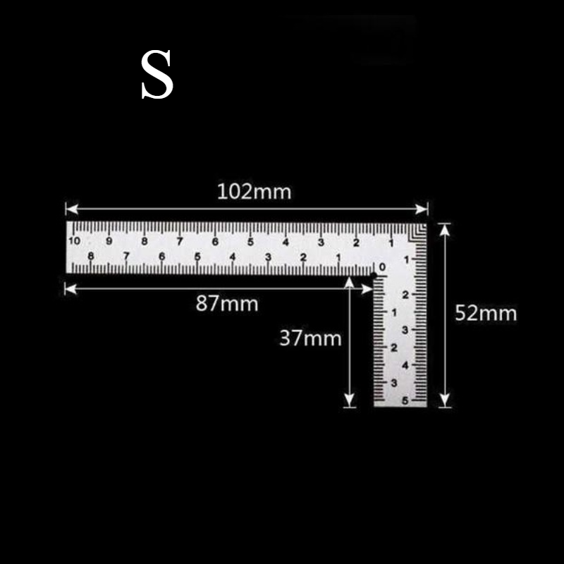 cute school supplies metal ruler Small frame ruler... – Grandado