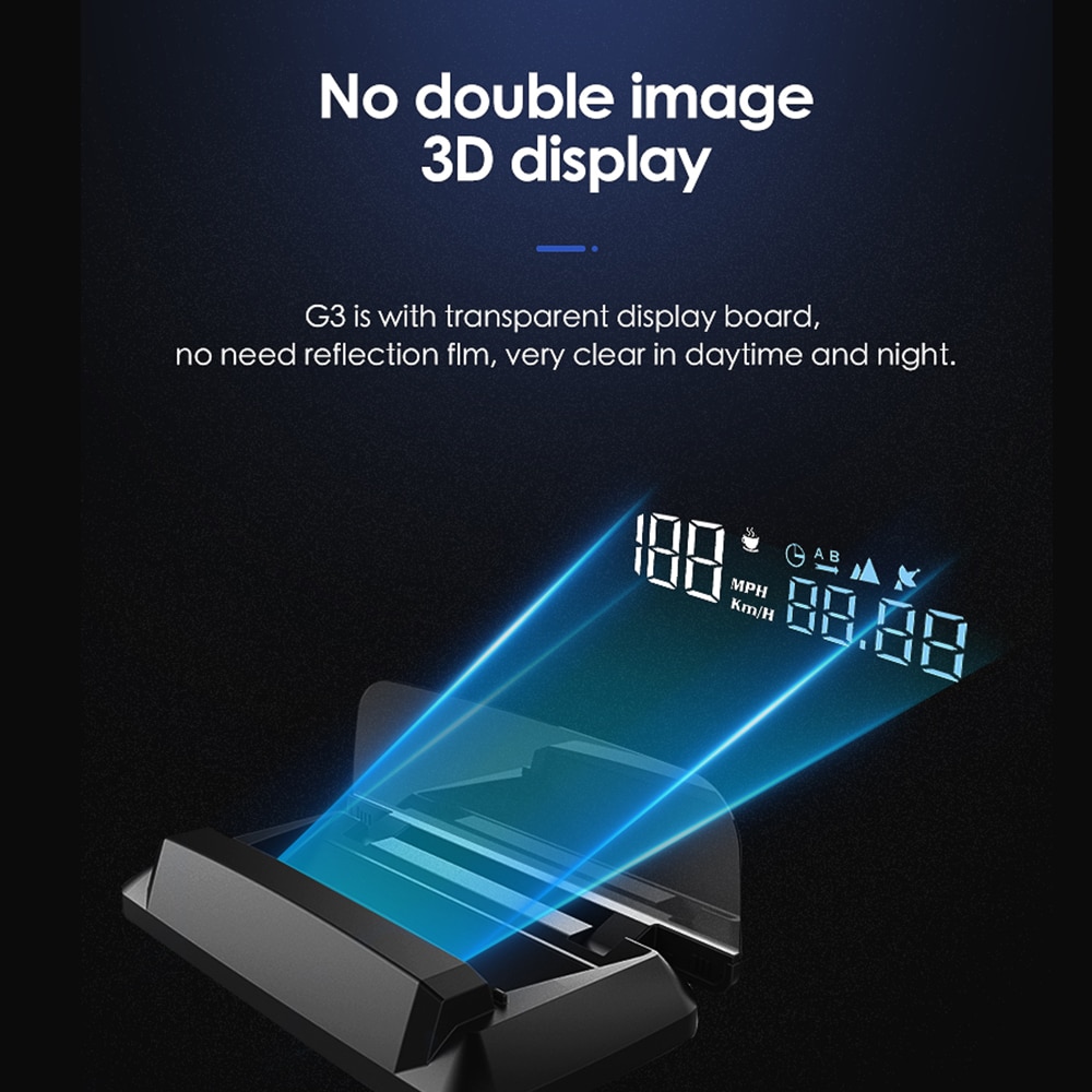 Universal Car GPS Digital Speedometer HUD Automoti... – Grandado