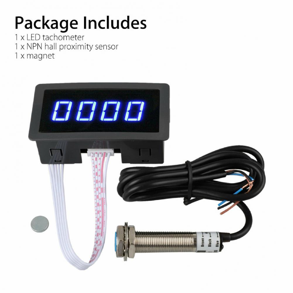 Car Tachometer LCD High Accuracy Lightweight 4 Dig... – Vicedeal