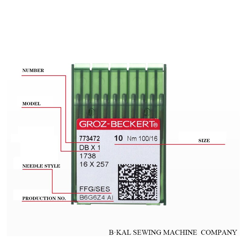 100PCS GROZ BECKERT DBX1 Computer flat sewing mach... – Vicedeal