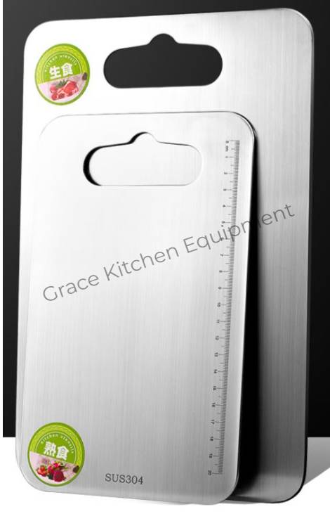 Stainless Steel 304 Chopping Board for Household C... – Grandado