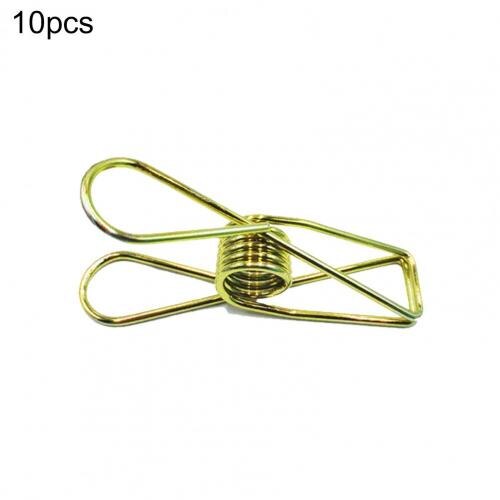 10pcs colorful Multipurpose Stainless Steel Clips ... – Grandado