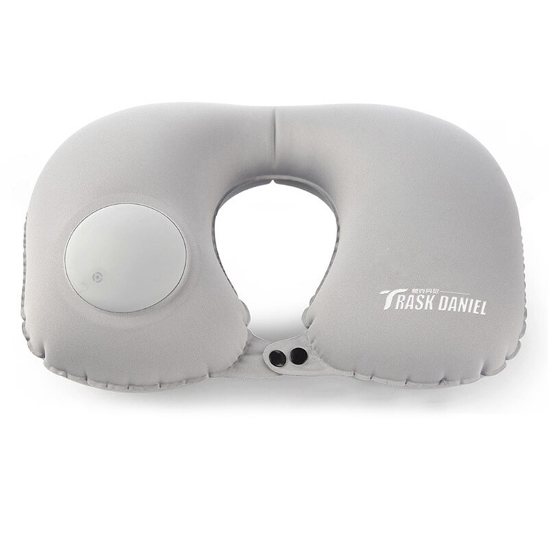 Automatic Air Inflatable U-Shape Travel Pillow Nec... – Grandado