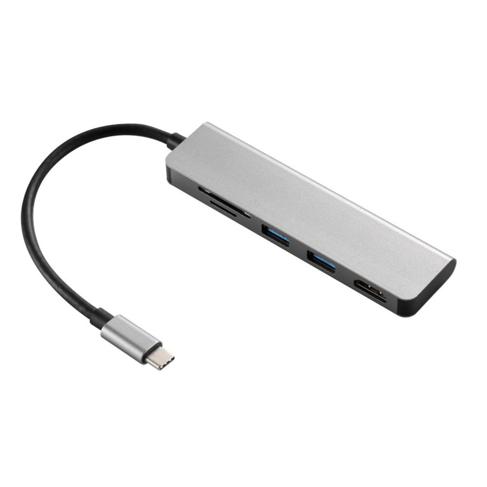 5 in 1 USB C Hub Type C to Multi HDMI TF VGA HDMI ... – Grandado