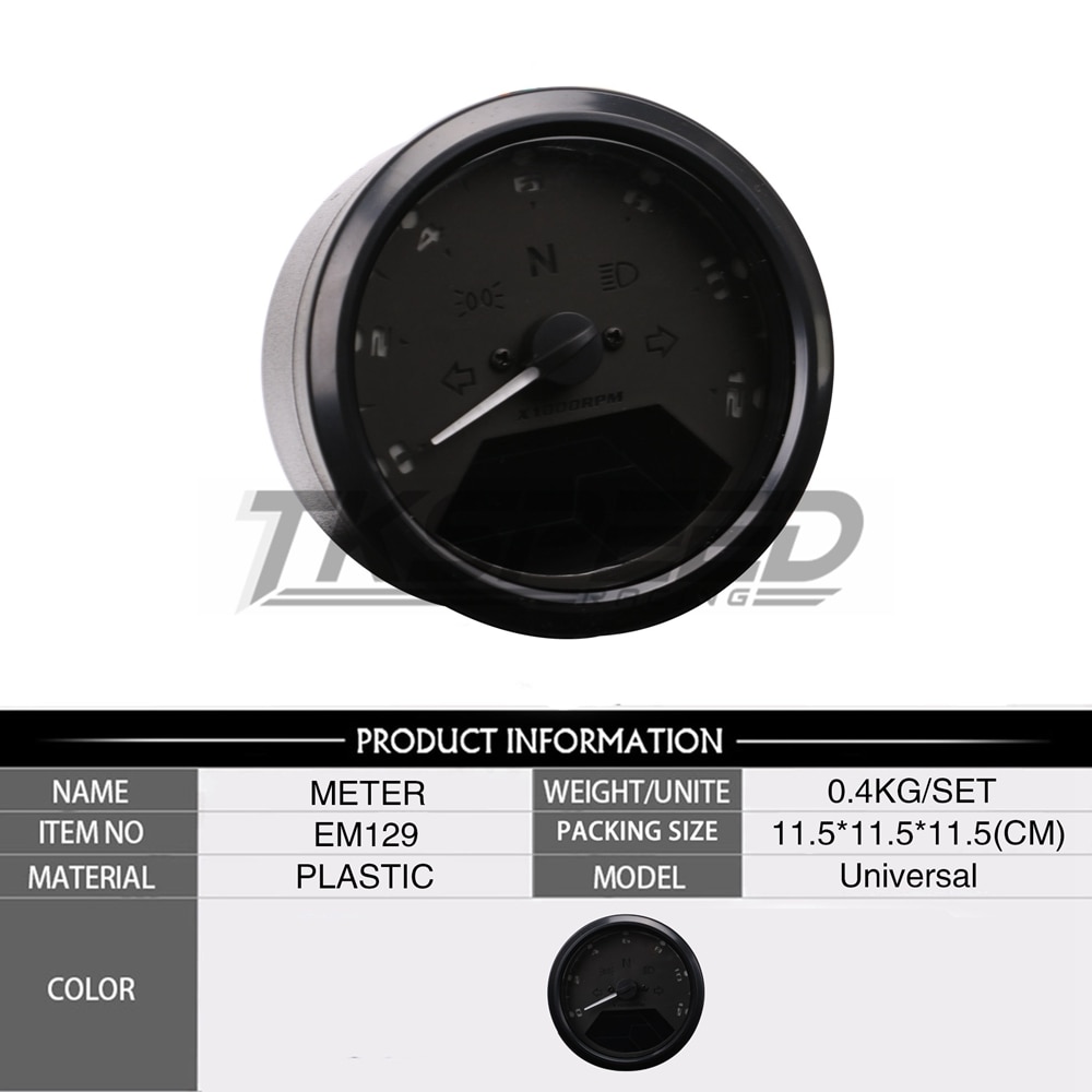 8-18V Universal LCD Digital Tachometer Speedometer... – Grandado