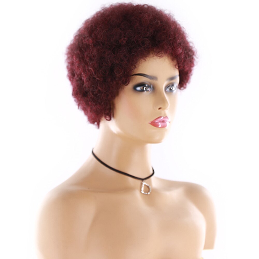 afro Verworrene Lockige 6Zoll Kurze Bob Perücken Für Frauen X-tresse ... afro Verworrene Lockige 6Zoll Kurze Bob Perücken Für Frauen X-tresse ...