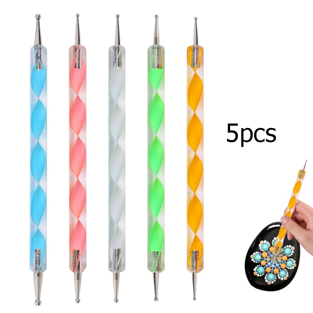 5 Stks/set Stone Embossing Gereedschap Kit Rock Sc... – Grandado