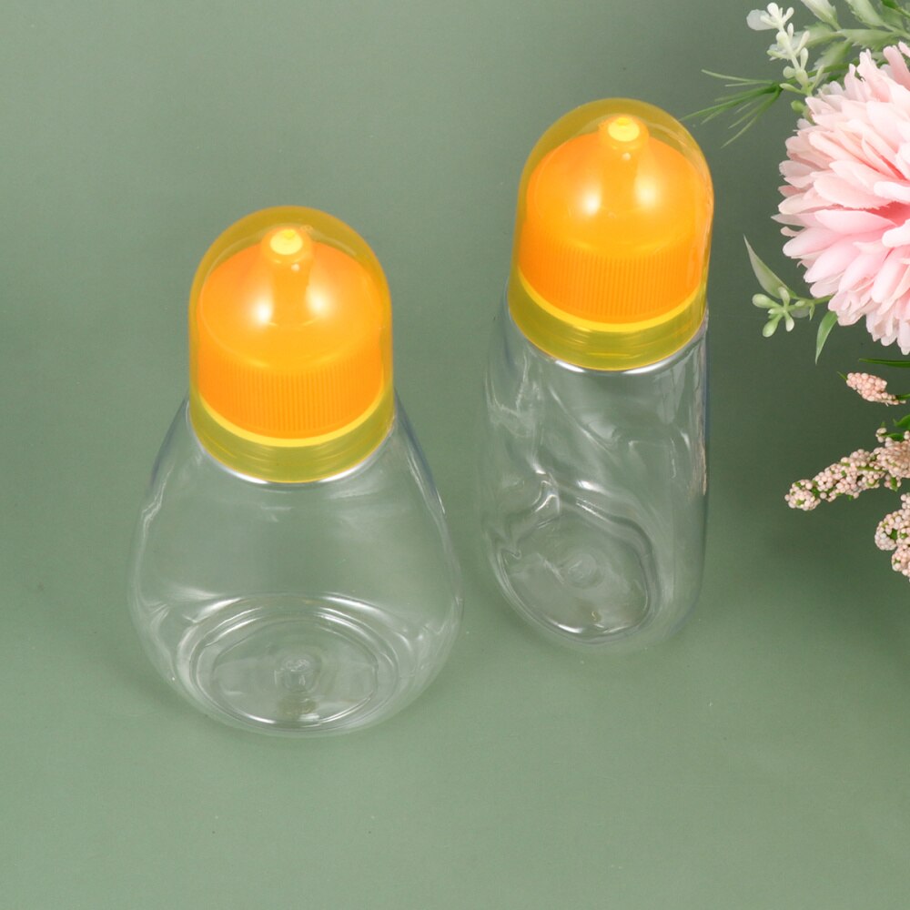 4 Stuks Transparante Honing Fles Vloeibaar Voedsel... – Grandado