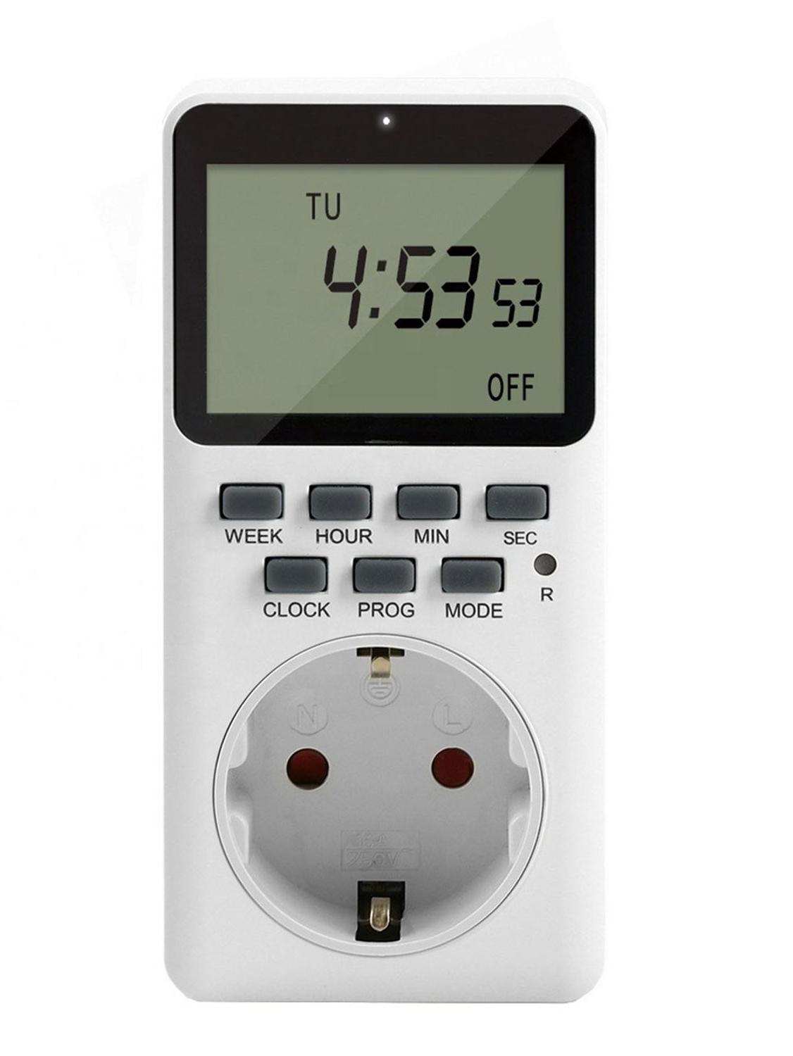 Intelligent Timer Switch LCD Digital Timing Switch... – Vicedeal
