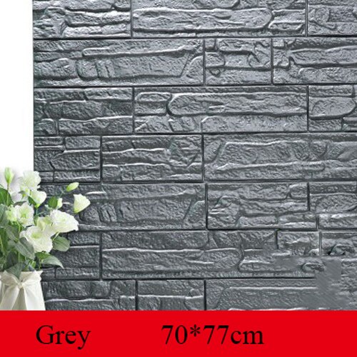 70*77Cm Diy 3D Baksteen Pe Schuim Behang Panelen K... – Grandado