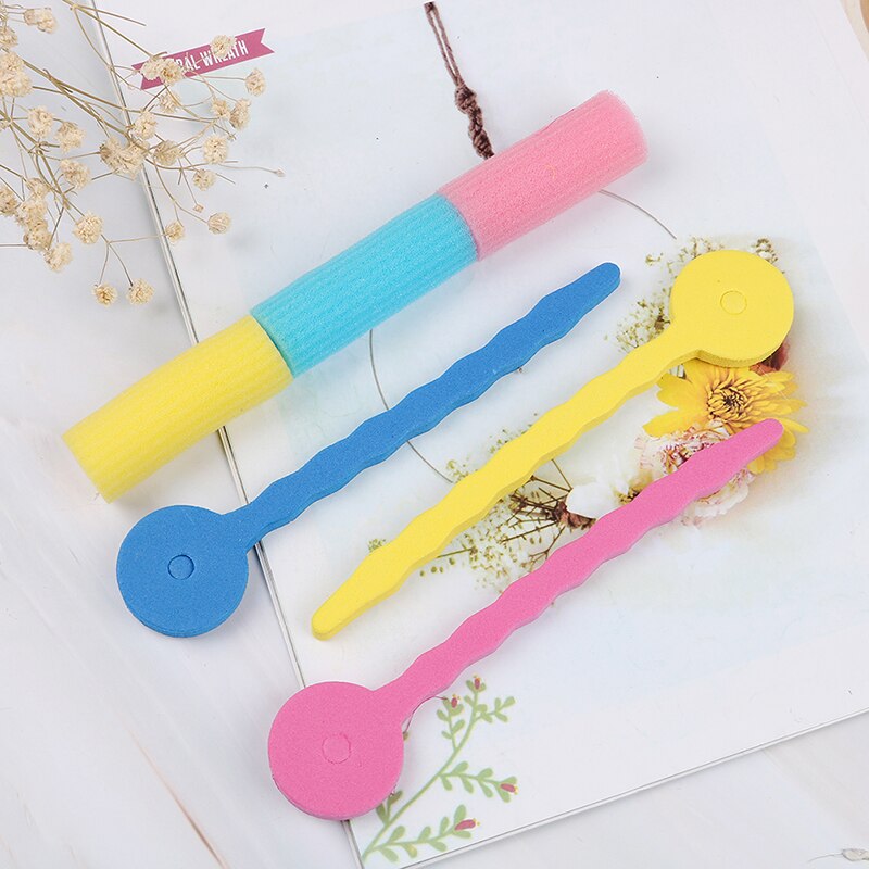 3 stk blød svamp hår curler hår ruller skum hår cu... – Grandado