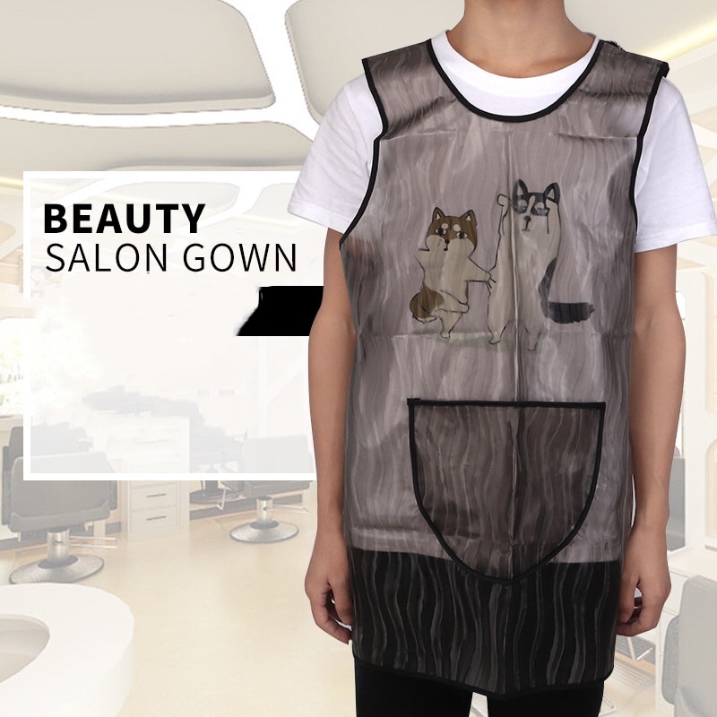 Haar Snijden Kraag Pvc Waterdichte Colouring Cape ... – Vicedeal